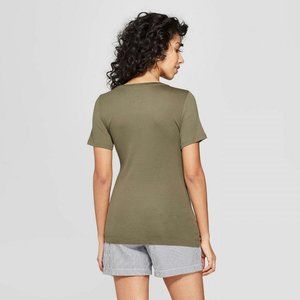 a new day | Tops | Nwt A New Day Fitted Crew Tshirt Xl Olive | Poshmark
